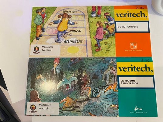 Veritech – De mot en mots et La maison sans trésor - La boîte à jeux