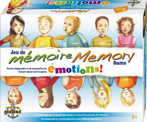 Jeu de mémoire Émotions - La boîte à jeux
