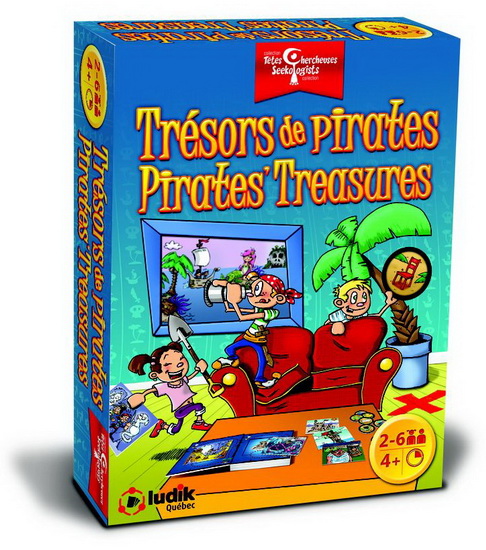 Trésors de Pirates - La boîte à jeux