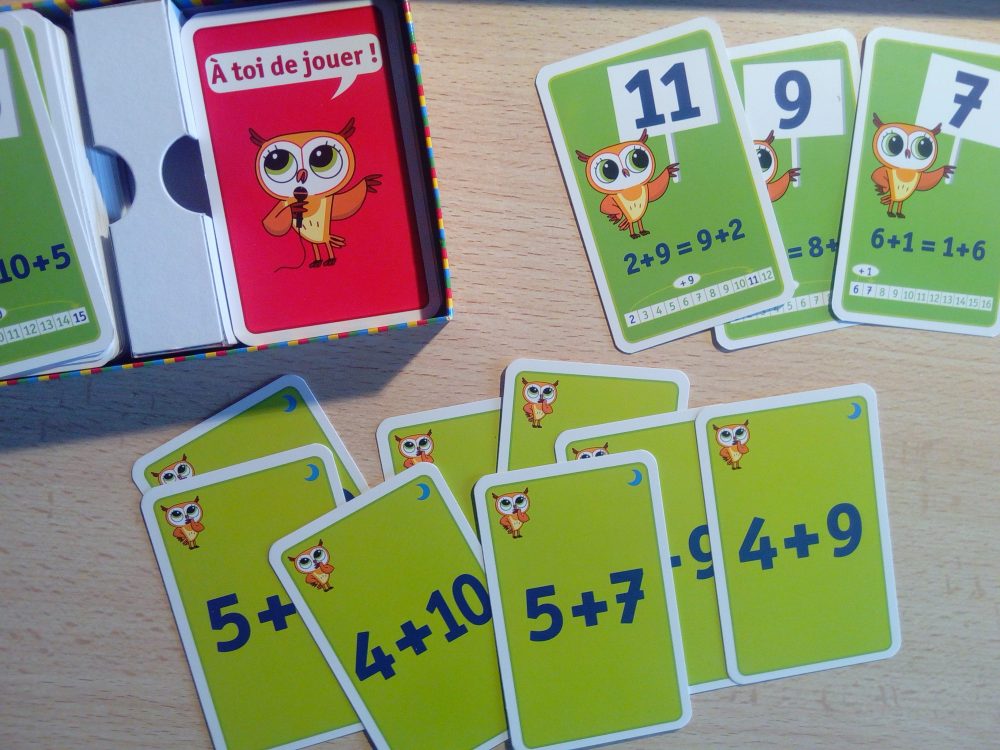 Le jeu des additions - La boîte à jeux