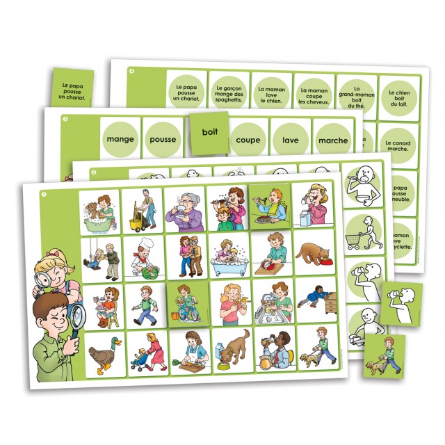 À toi de voir ! Les verbes d’action 1 - La boîte à jeux