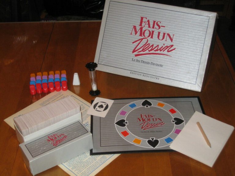 Fais-moi un dessin - La boîte à jeux