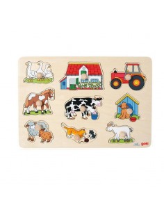 puzzle-de-la-ferme-en-bois-jeu-educatif-premier-age-casse-tete-enfants ...