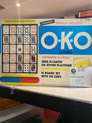 Jeux O-K-O - La boîte à jeux