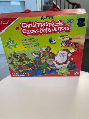Casse Tête de Noel 3D - La boîte à jeux